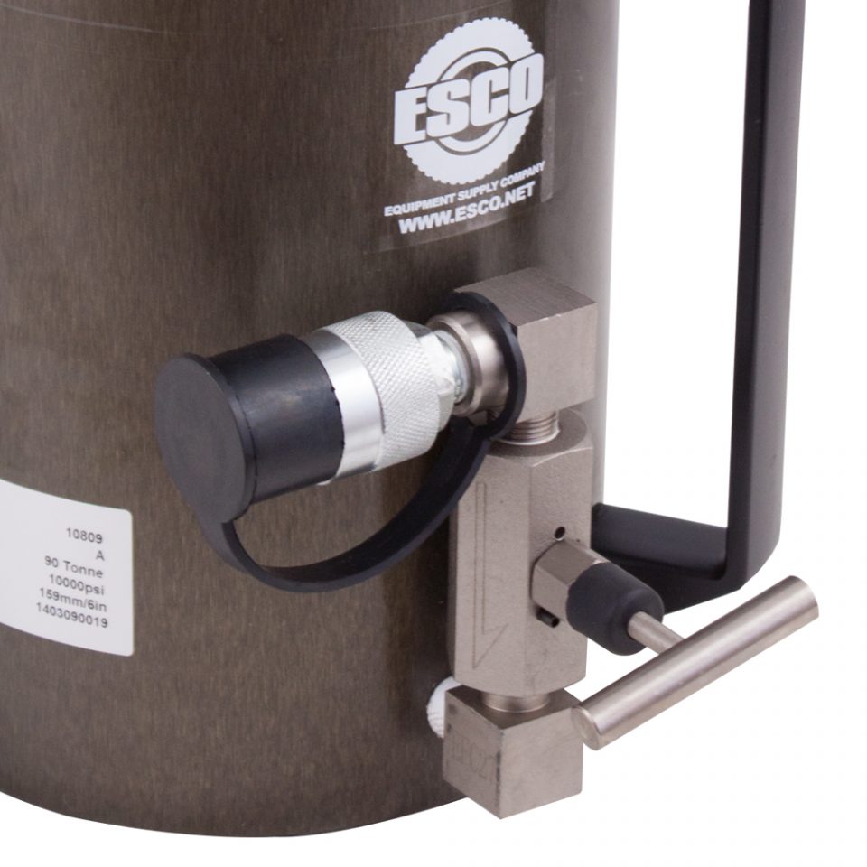 100 Ton Safety Locking Collar Jack | ESCO