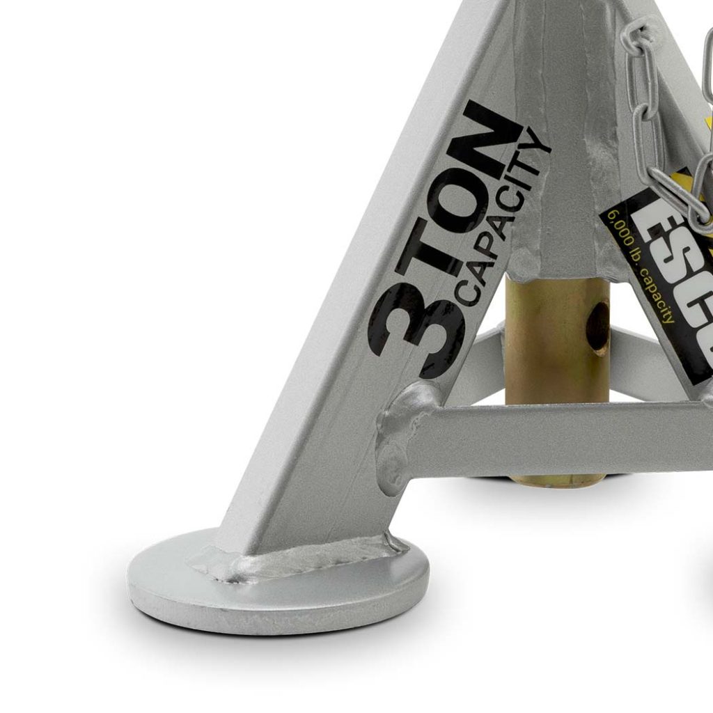 Car Support Stands ESCO 3 Ton Axle Jack Stands (Pair) - Heavy Duty Car ...
