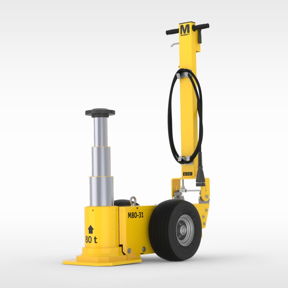 ESCO Pro Series 20 Ton “Shorty” Air Hydraulic Bottle Jack | ESCO