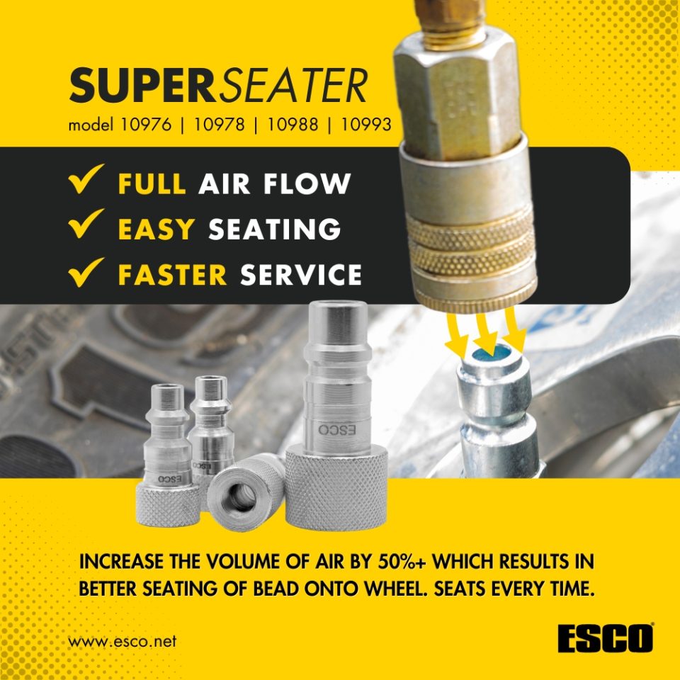 Super Seater Hi-Flo, Large Bore Tire Valve, 1/2 in. Coupler Nipple ...